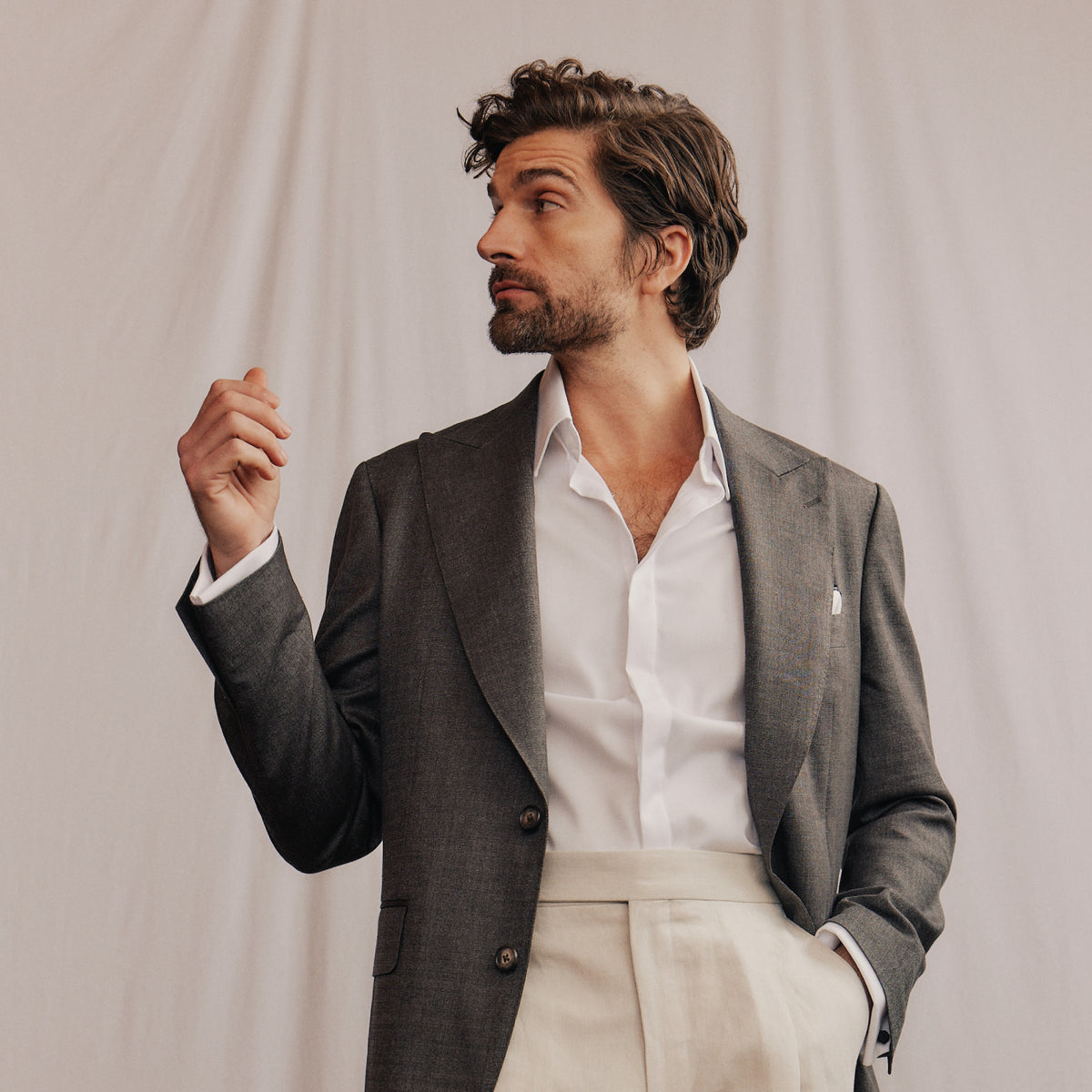 Iconic tailoring, refind casual, luxury fabrics | Anthony Squires
